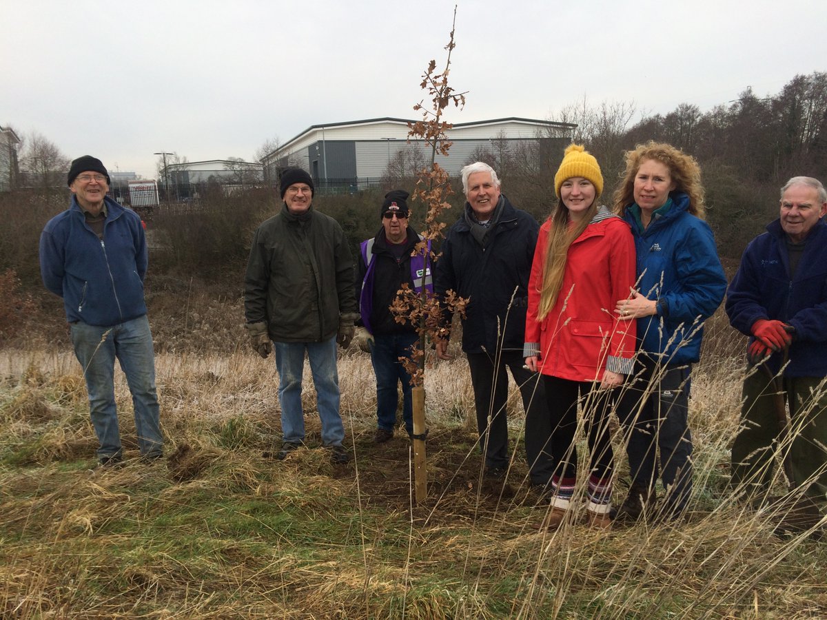 TREE PLANTING – Monkspath Park – Ken Hawkins